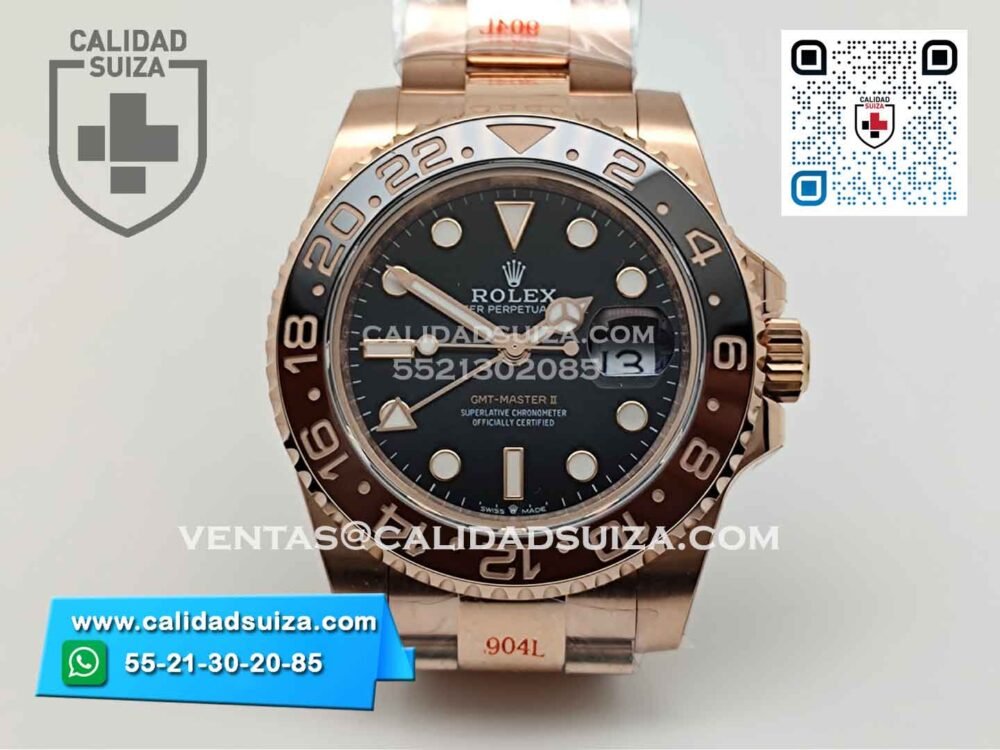 Rolex GMT Master II Oro Rosa 40mm – México