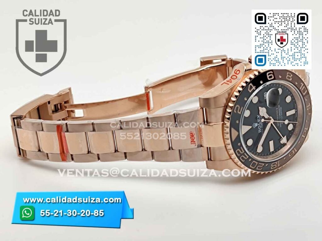Rolex GMT Master II Oro rosa 40mm – Calidad Suiza