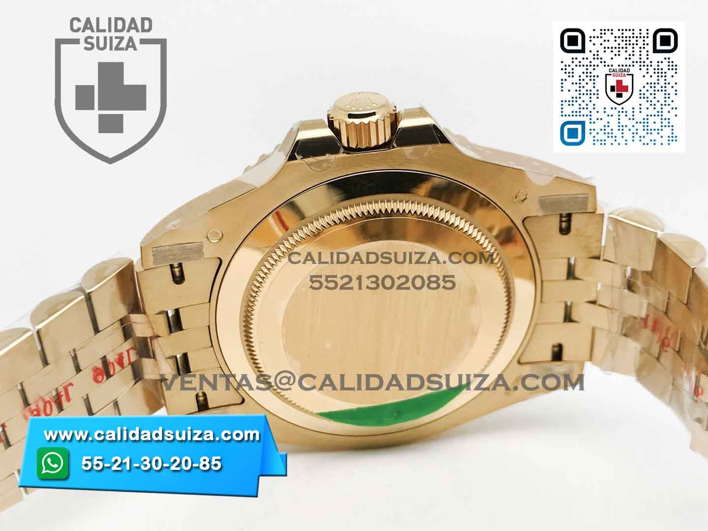 Rolex GMT Oro amarillo 18k 40mm - Calidad Suiza